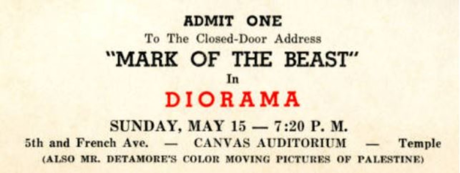 ESDA | Detamore, Fordyce William (1908–1980)